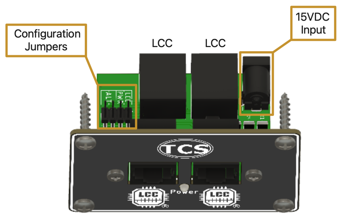 LCC Throttle Panel - Train Control Systems Documentation