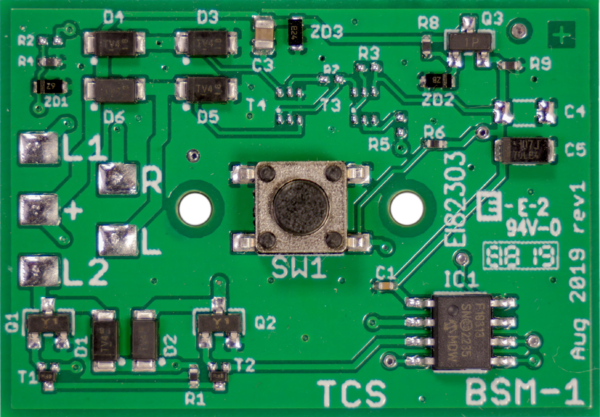 BSM-1 Switch Controller - Train Control Systems Documentation